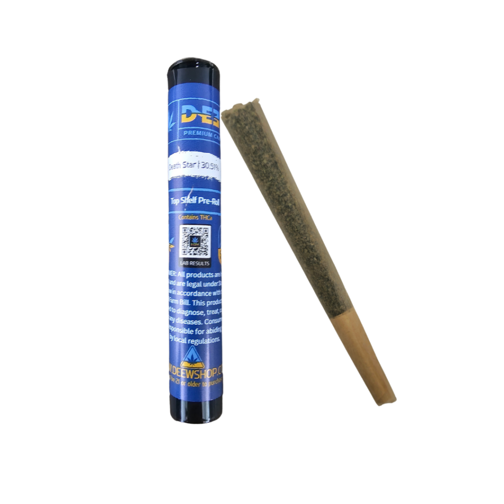 1 gram THCa Flower Prerolls - DEƎW Premium Cannabis